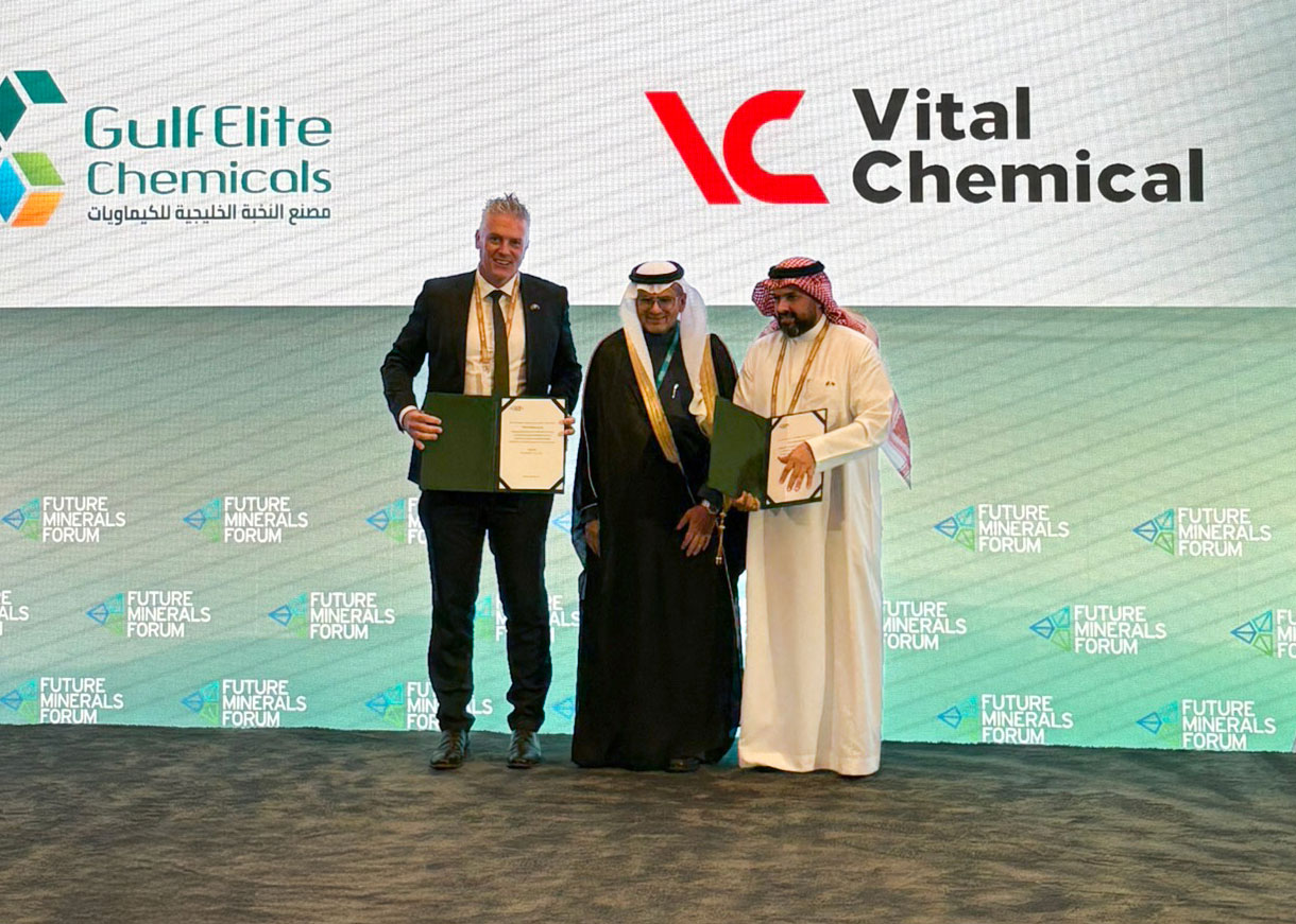 Vital Chemical expands global footprint with new Partnership in Saudi ...